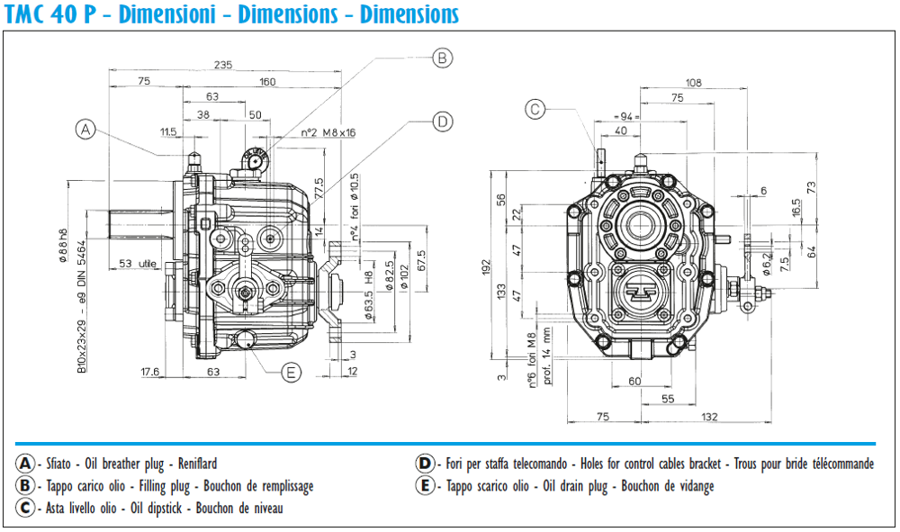 TMC40 Marine gear til din båd - West Diesel